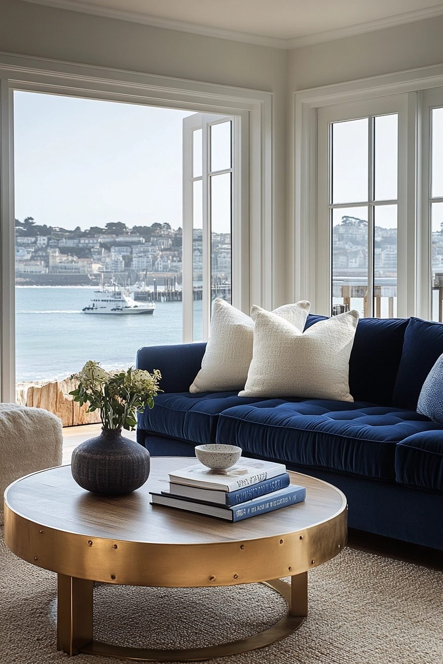 29 Coastal Preppy Living Room Decor Ideas To Infuse Your Space With ...