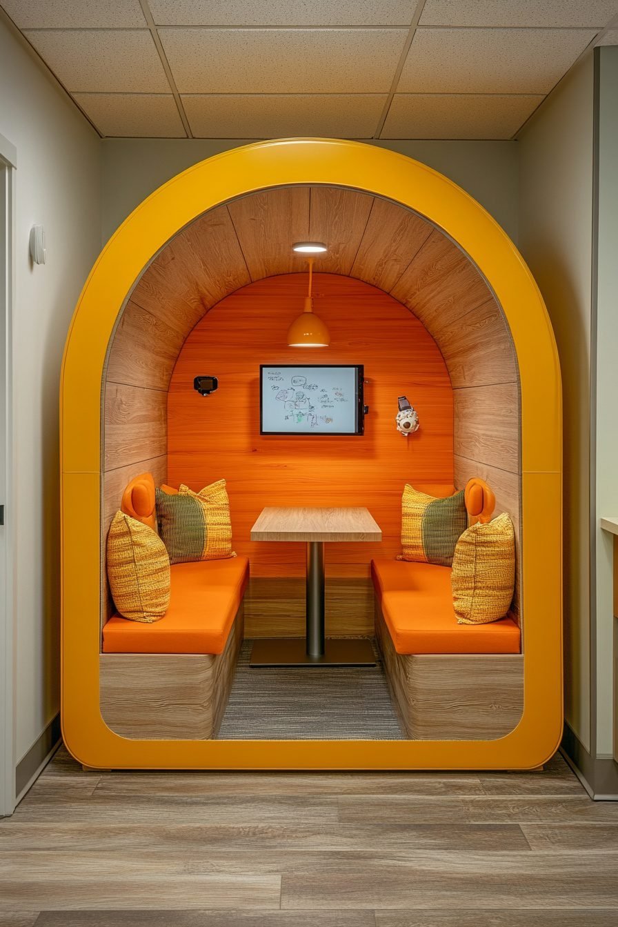 29 Small Cabin Interior Office Ideas For A Stylish And Organized ...