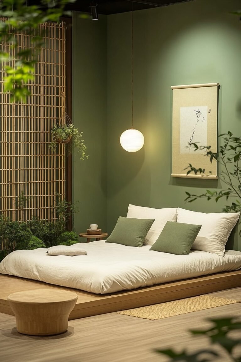 29 Cozy Bedroom Green Ideas To Elevate Your Interior With Natural Tones ...