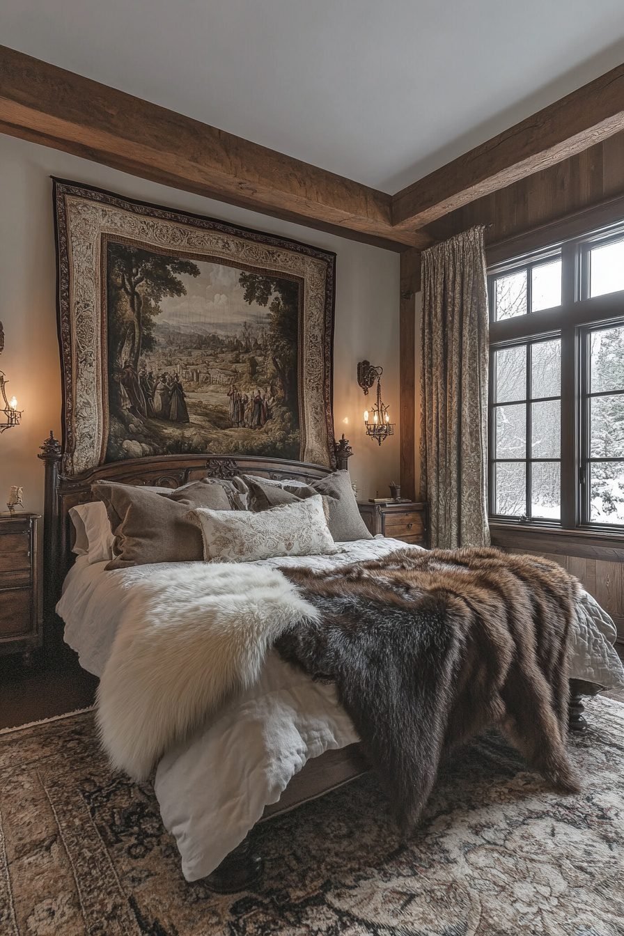29 Western Gothic Decor Bedroom Ideas For A Cozy, Dark, And Stylish ...
