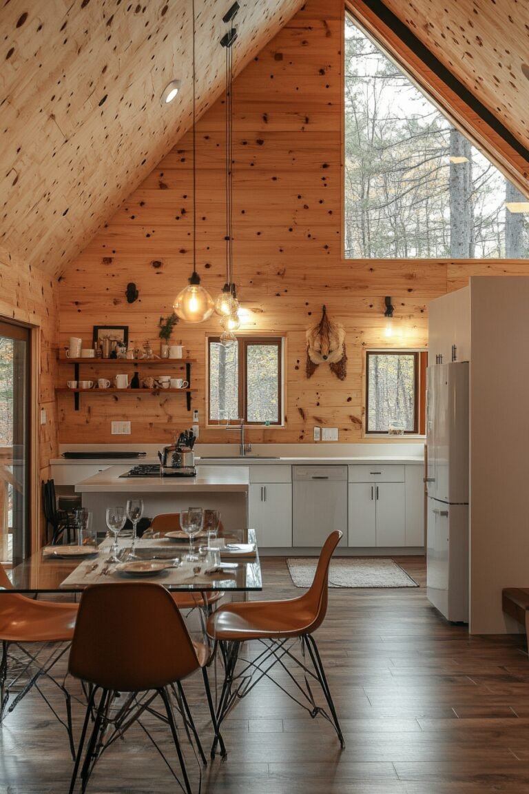 29 Small Cabin Interior Kitchen Ideas To Maximize Space And Style ...