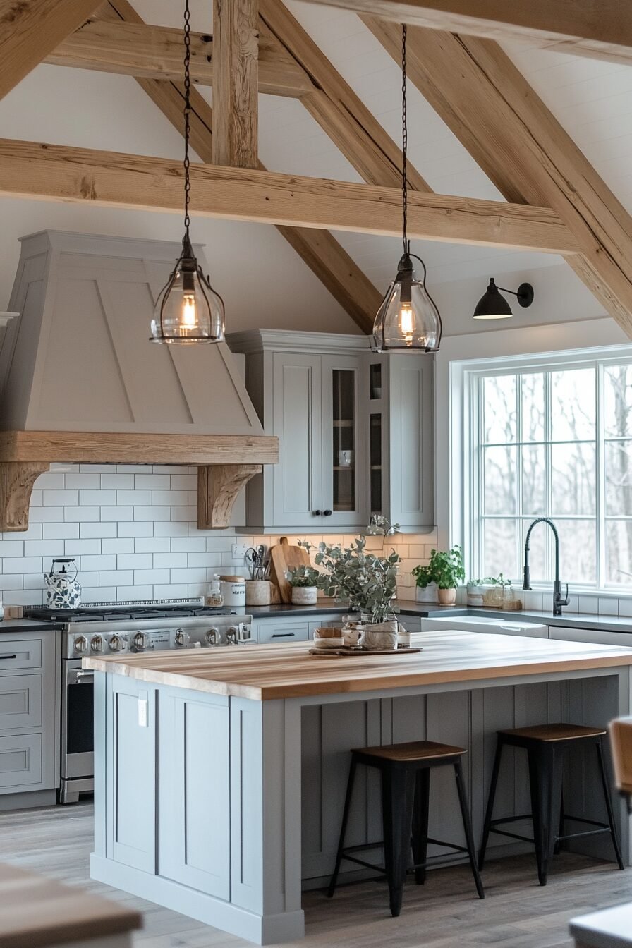 29 Rustic Modern Kitchen Ideas To Bring Natural Elements And Modern ...
