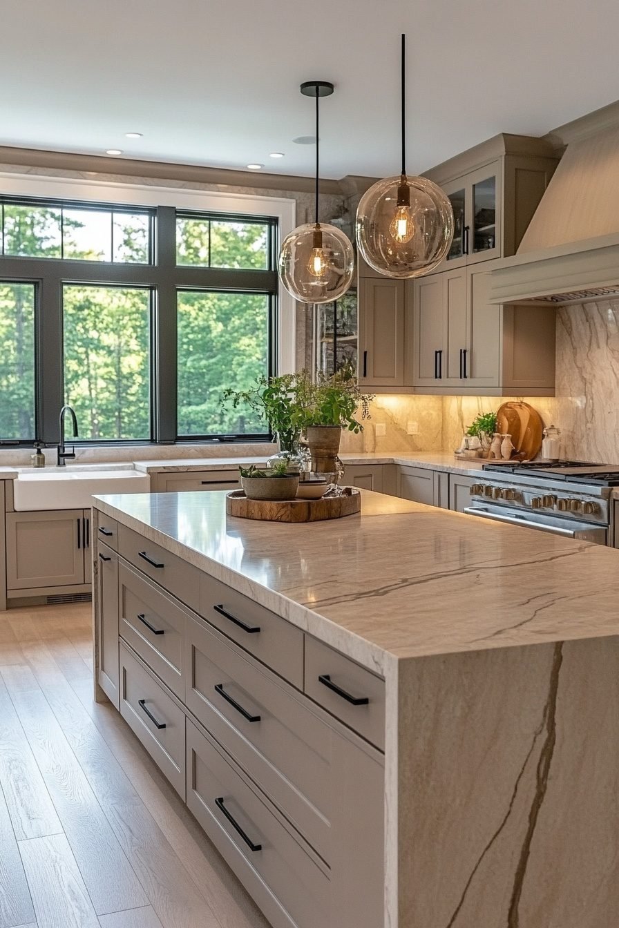 29 Earthy Kitchen Ideas To Incorporate Wood, Stone, And Natural Tones ...