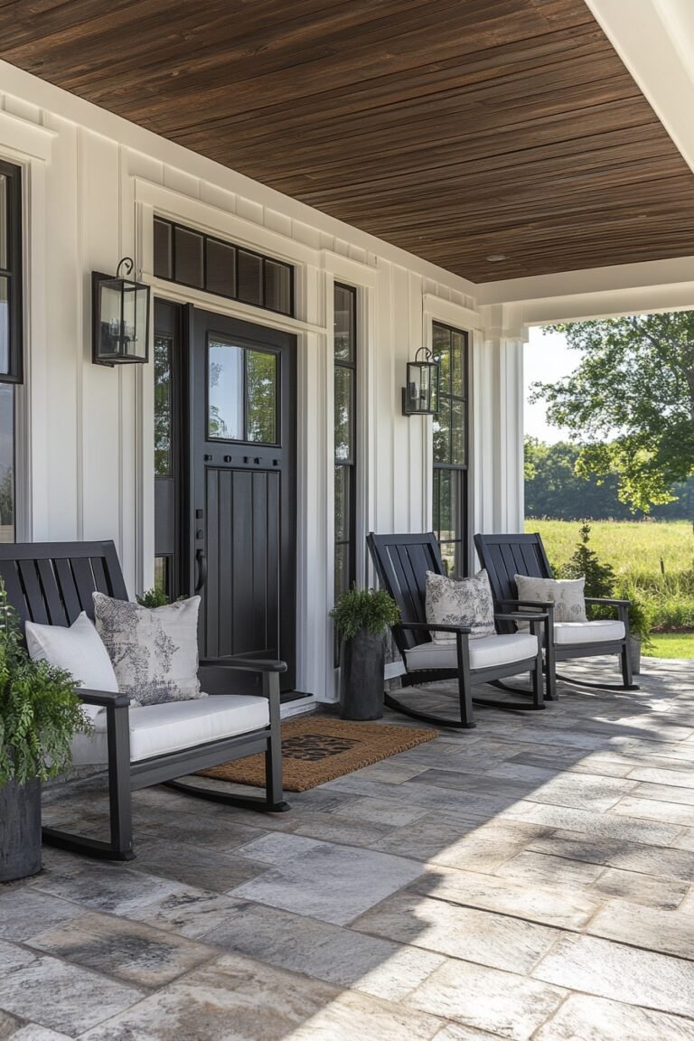 29 Contemporary Front Porches To Create A Stylish Entryway - Learn ...