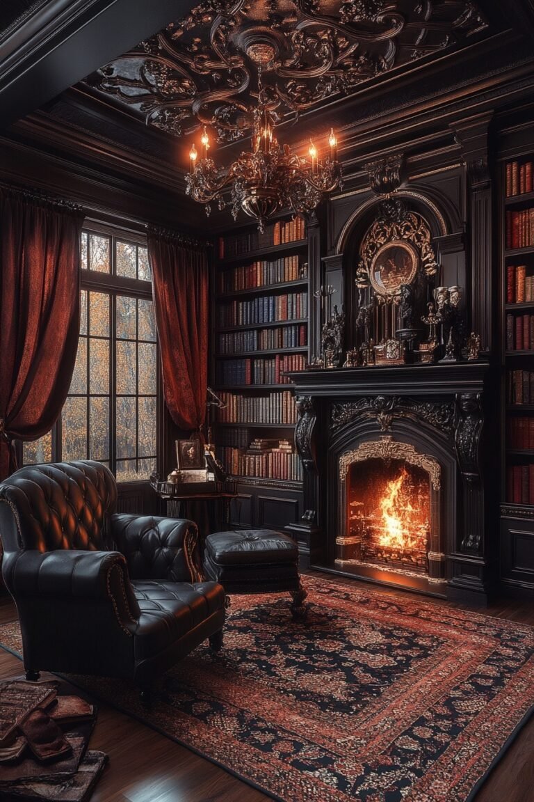 29 Western Gothic Decor Ideas For A Dark And Cozy Interior ...