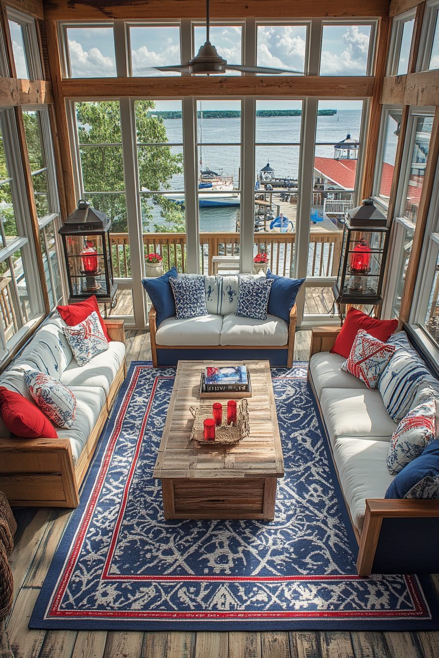 29 Beach Lounge Room Ideas To Make Your Home Feel Like A Beach Retreat ...