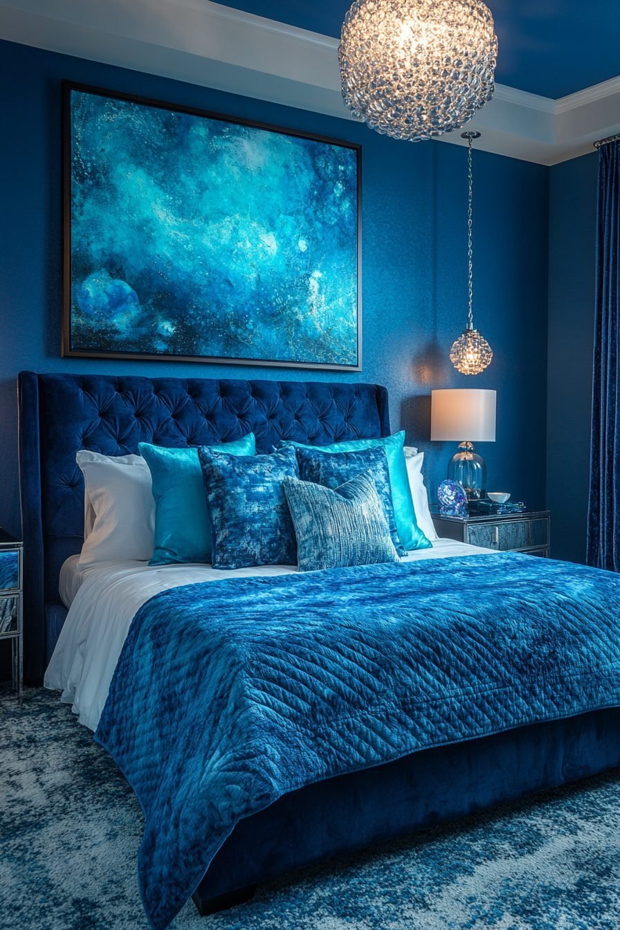 29 Cozy Bedroom Blue Ideas To Bring Comfort And Serenity Into Your Room ...
