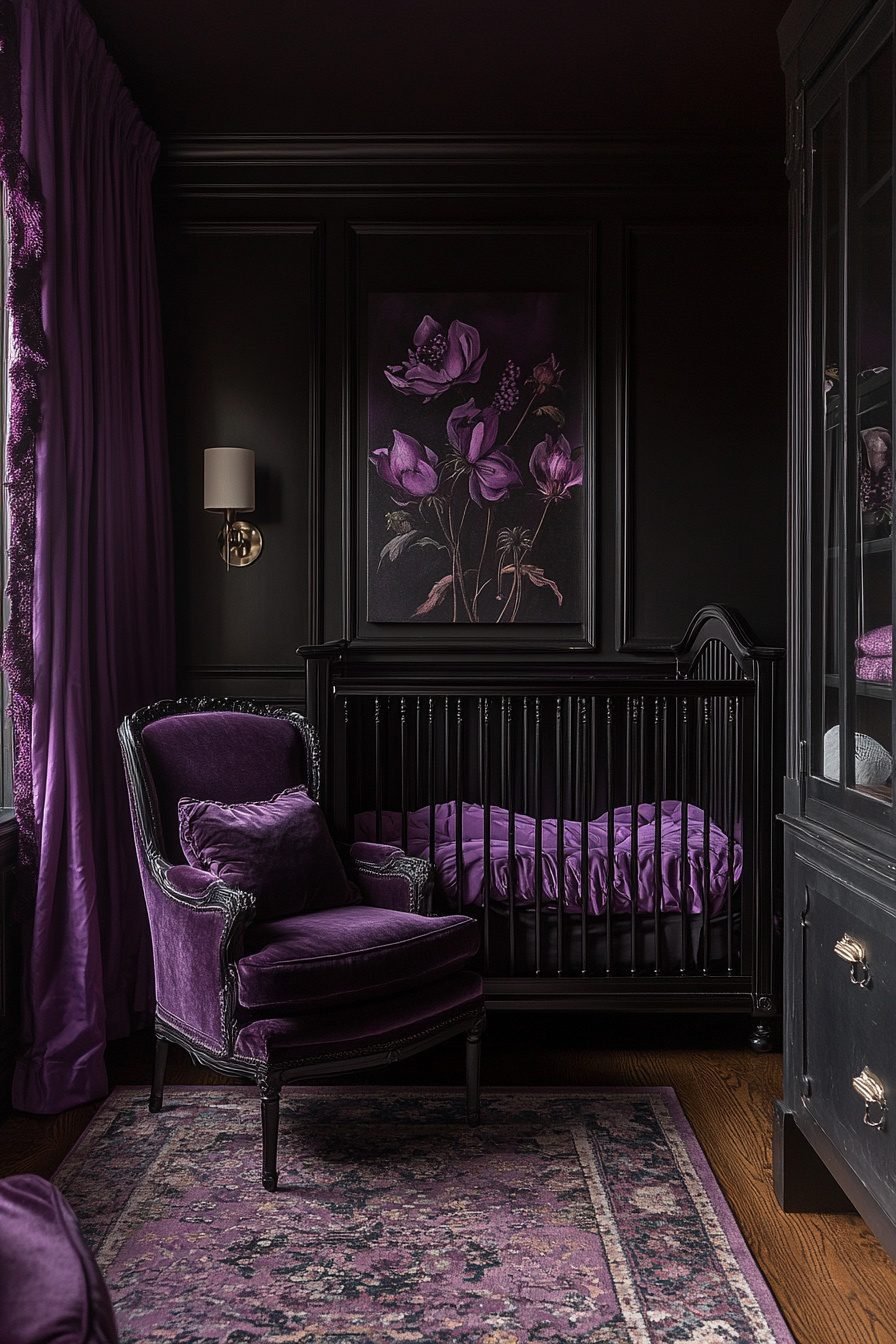29 Western Gothic Nursery Ideas To Blend Gothic Flair With Comfort ...