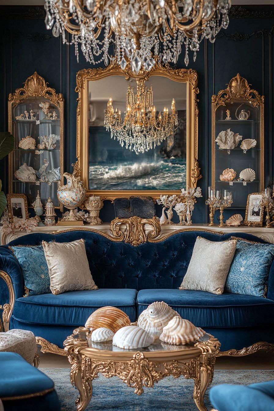 29 Coastal Preppy Living Room Decor Ideas To Infuse Your Space With ...