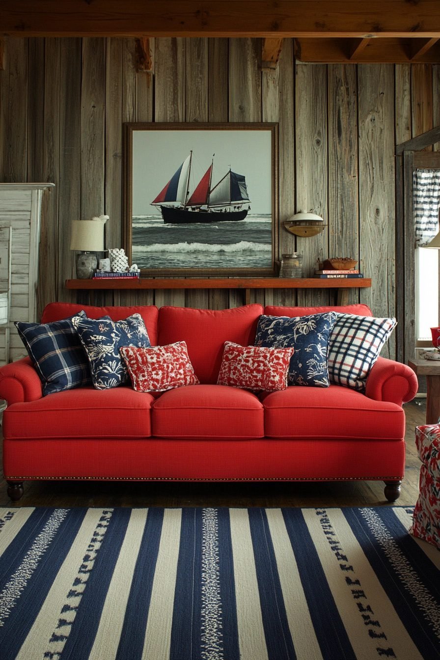 29 Coastal Preppy Living Room Decor Ideas To Infuse Your Space With ...