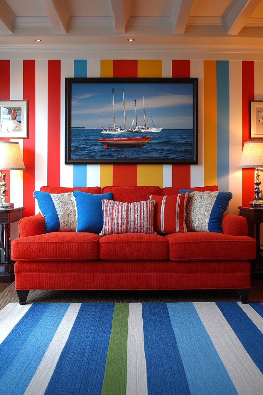 29 Coastal Preppy Living Room Decor Ideas To Infuse Your Space With ...
