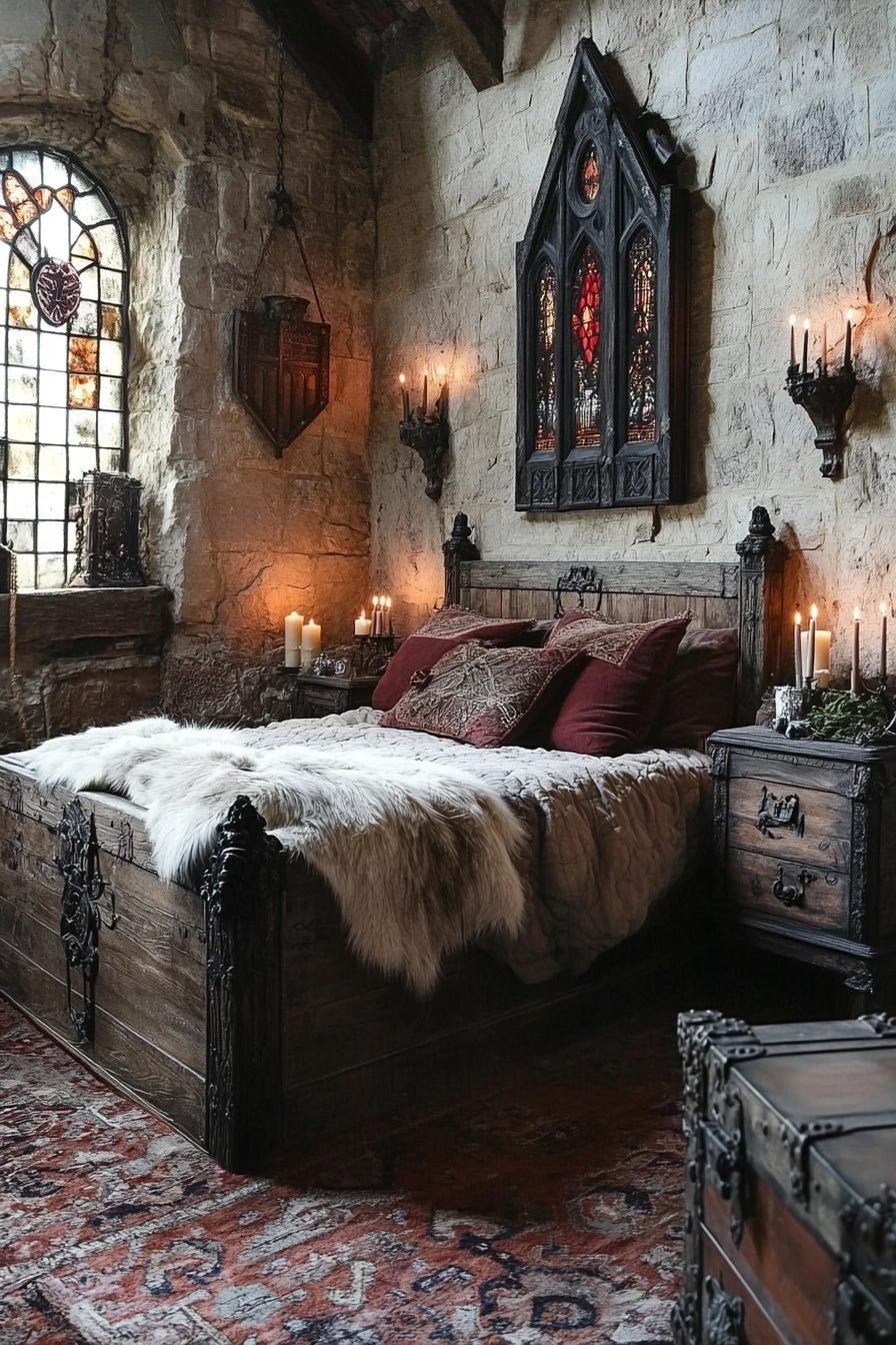 29 Western Gothic Decor Bedroom Ideas For A Cozy, Dark, And Stylish ...