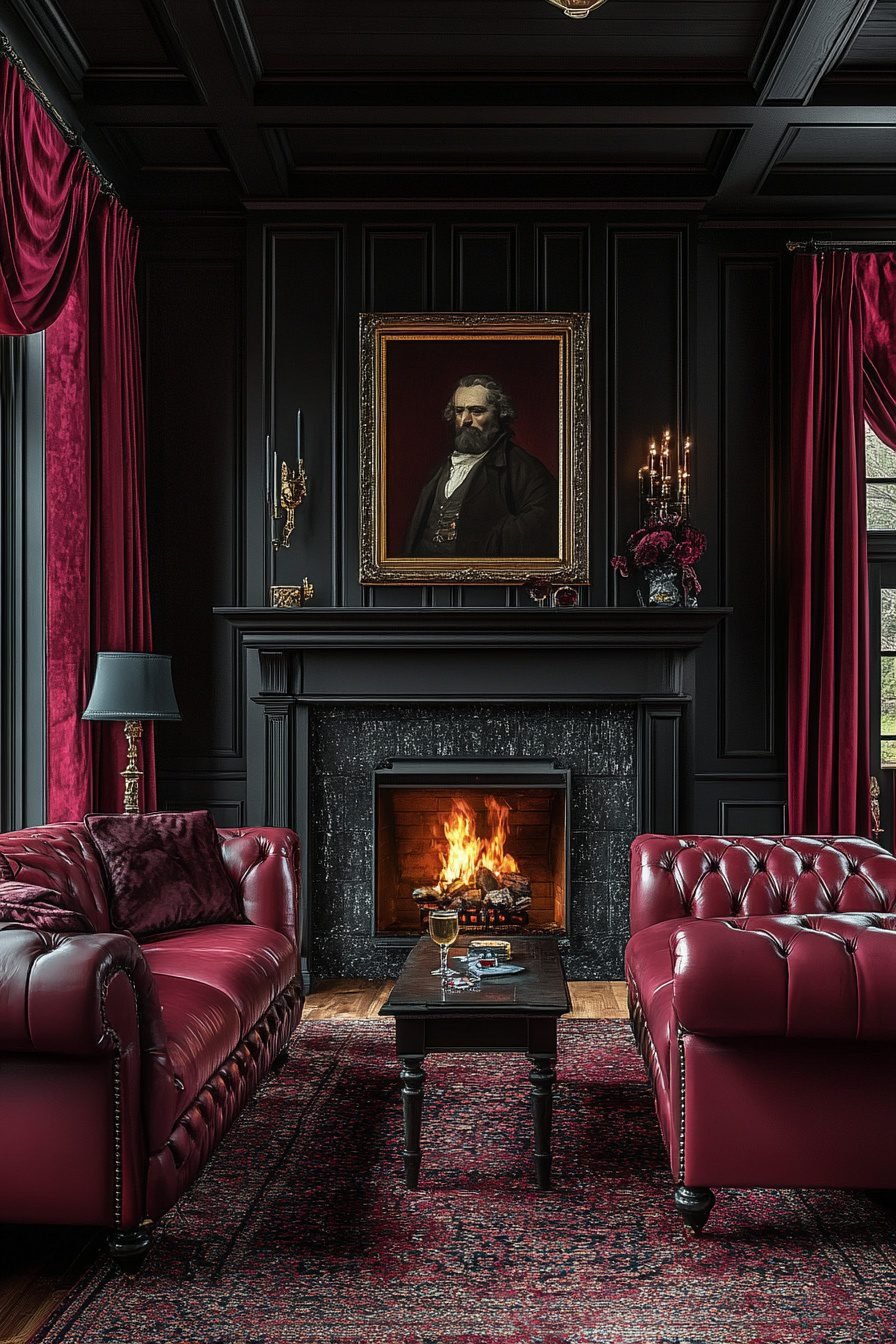 29 Western Gothic Home Decor Ideas For A Dark And Elegant Vibe - Learn ...