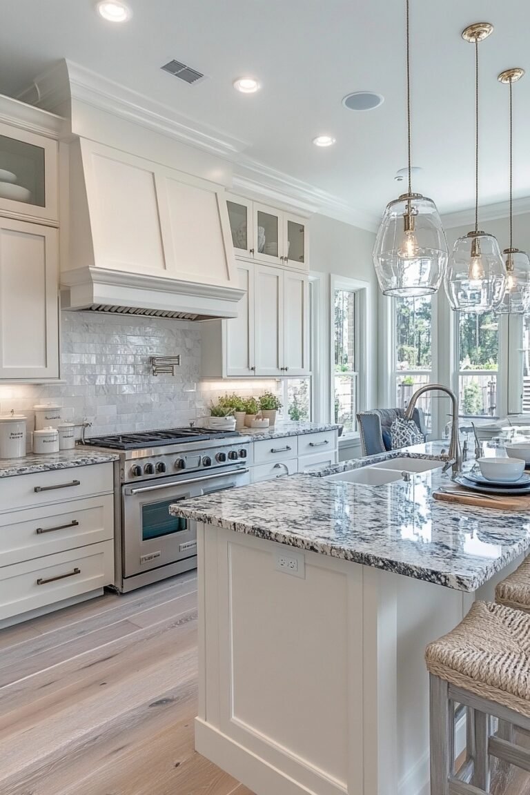 29 Coastal Preppy Kitchen Ideas To Elevate Your Cooking Space With ...