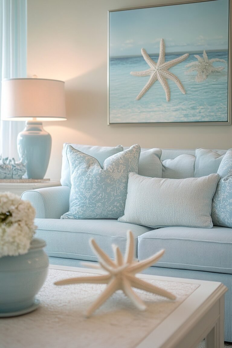 29 Beach Lounge Room Ideas To Make Your Home Feel Like A Beach Retreat ...