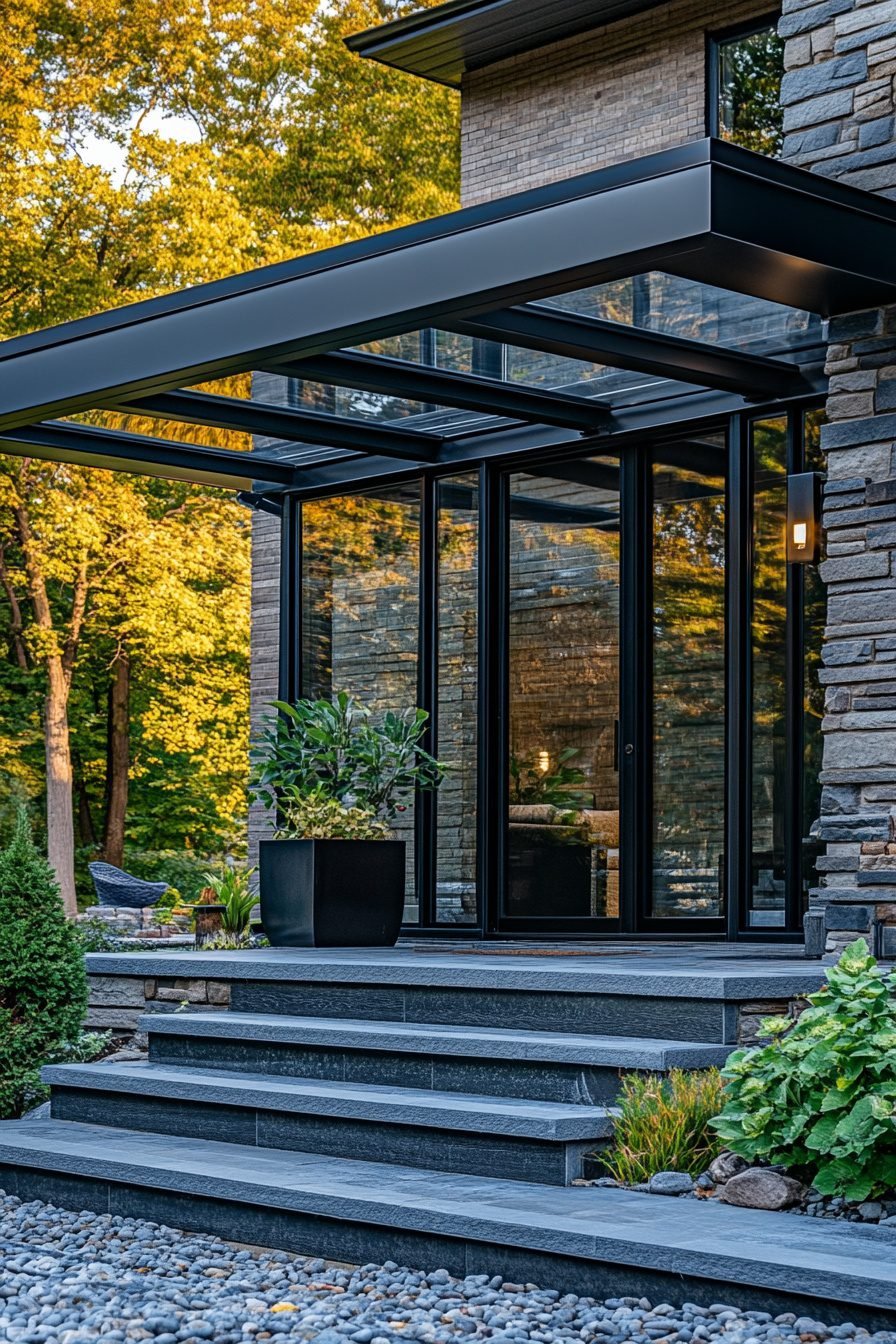 29 Contemporary Front Porches To Create A Stylish Entryway - Learn ...