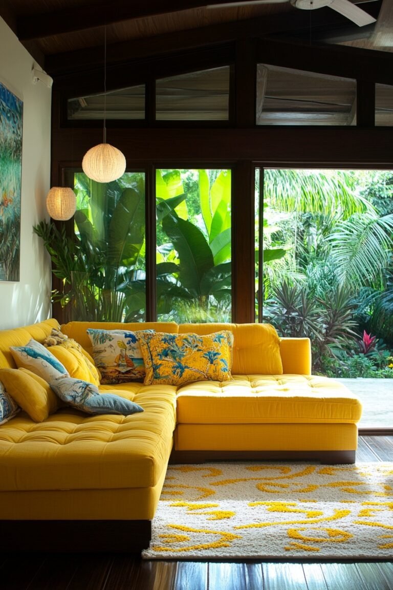 29 Beach Lounge Room Ideas To Make Your Home Feel Like A Beach Retreat ...