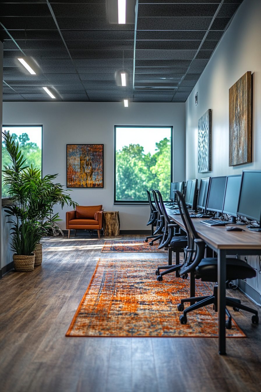 29 Small Cabin Interior Office Ideas For A Stylish And Organized ...