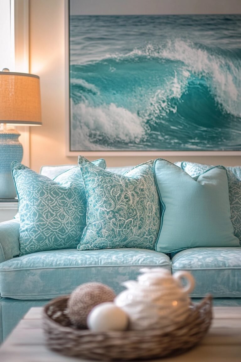 29 Coastal Preppy Living Room Decor Ideas To Infuse Your Space With ...
