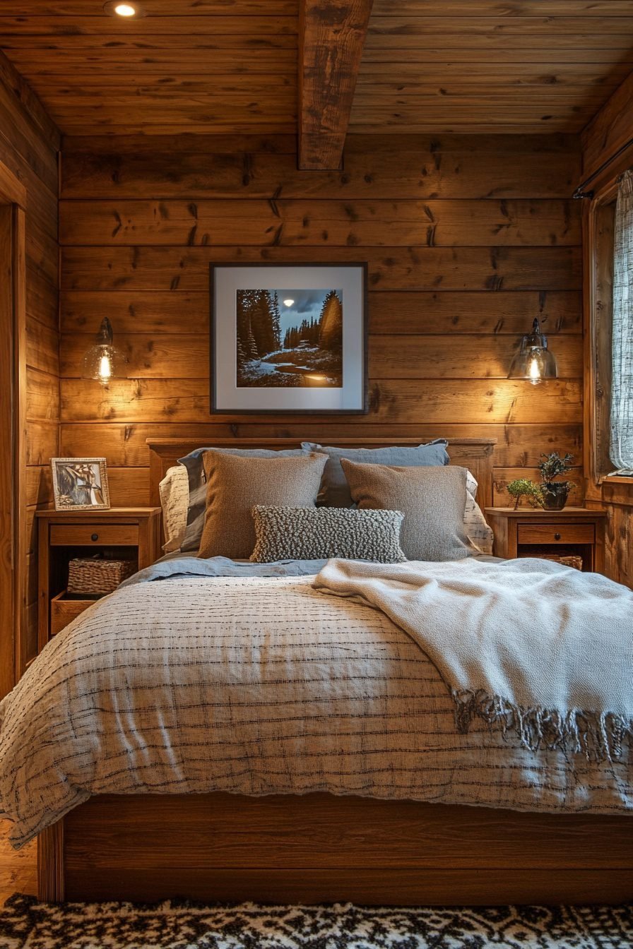 29 Small Cabin Interior Bedroom Ideas To Maximize Function In Tiny ...