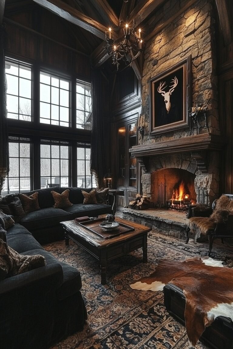 29 Western Gothic Decor Ideas For A Dark And Cozy Interior ...