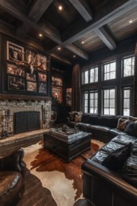 29 Western Gothic Decor Ideas For A Dark And Cozy Interior ...