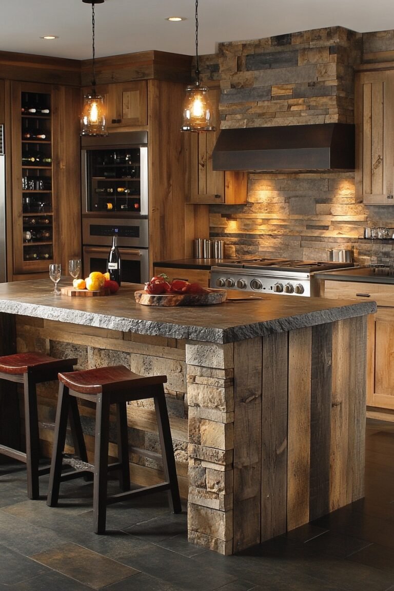 29 Rustic Modern Kitchen Ideas To Bring Natural Elements And Modern ...