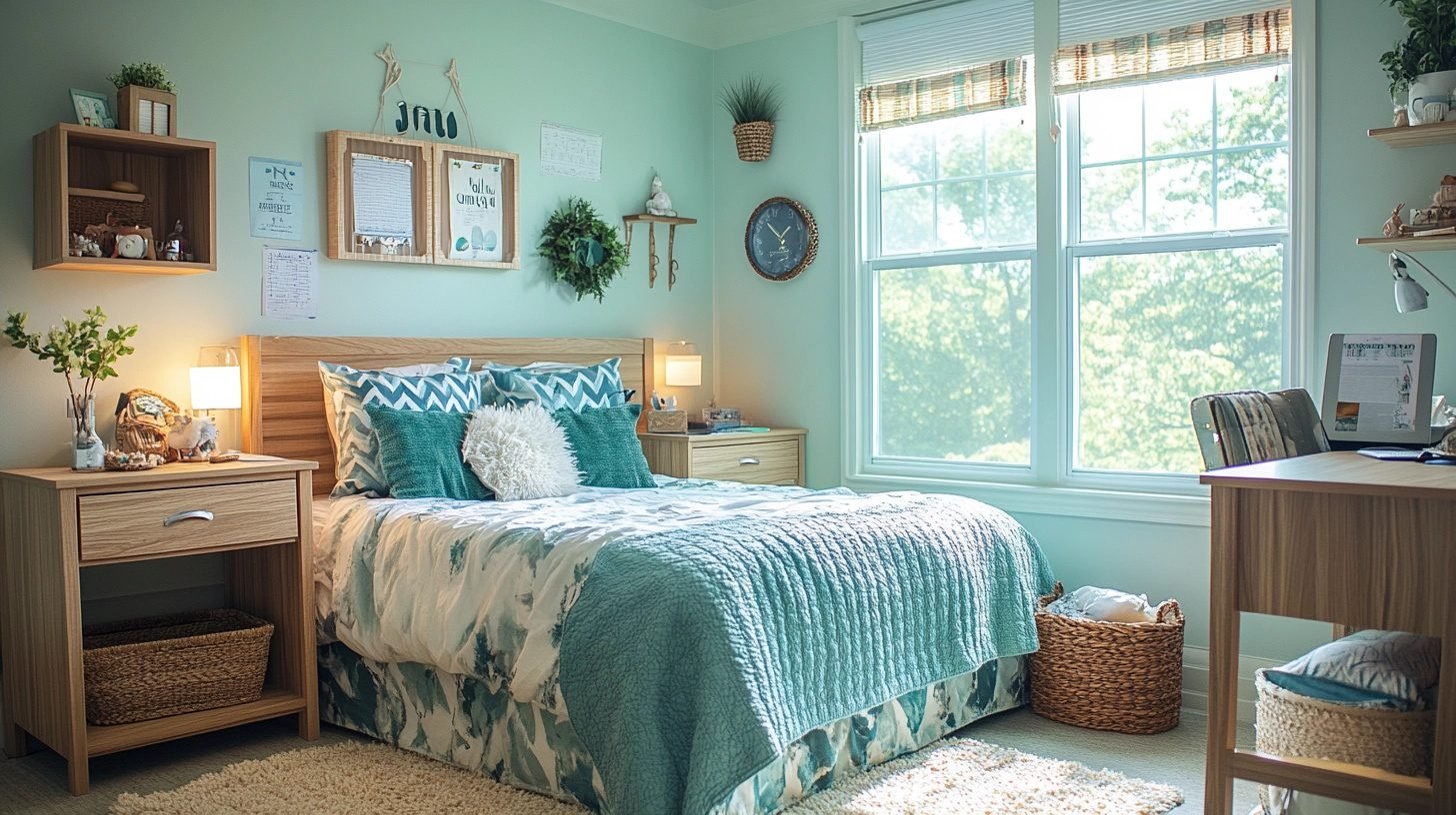 29 Coastal Preppy Dorm Room Ideas To Transform Your Space With Seaside ...