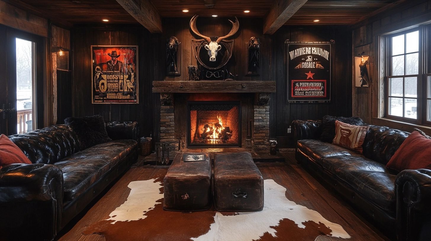 29 Western Gothic Decor Ideas For A Dark And Cozy Interior ...