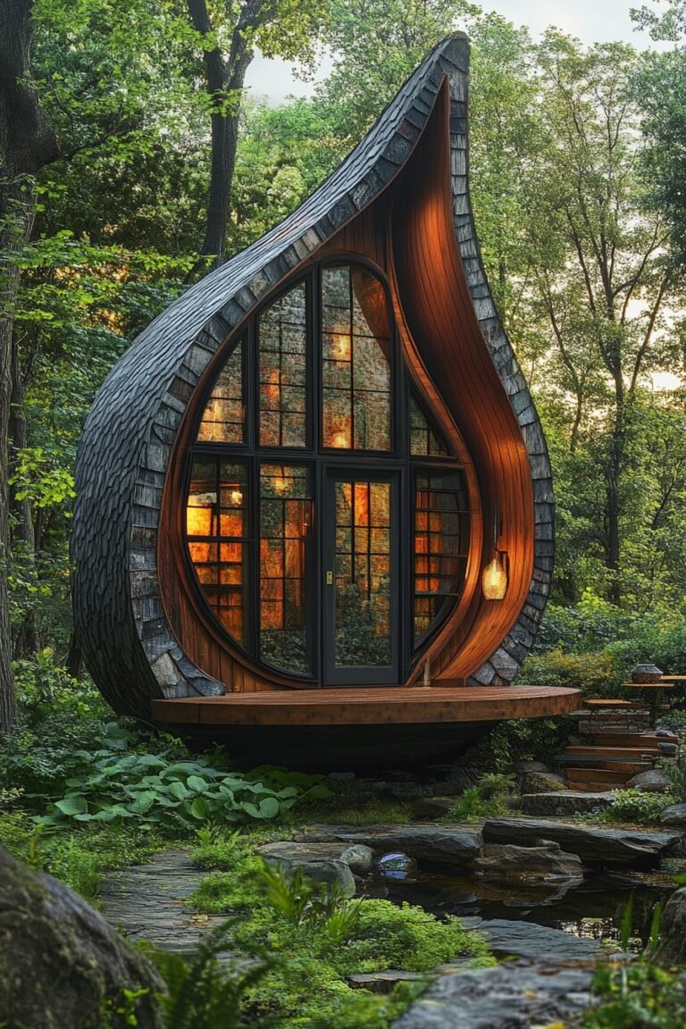 29 Small Cabin Exterior Ideas To Help Your Cabin Blend With Nature ...