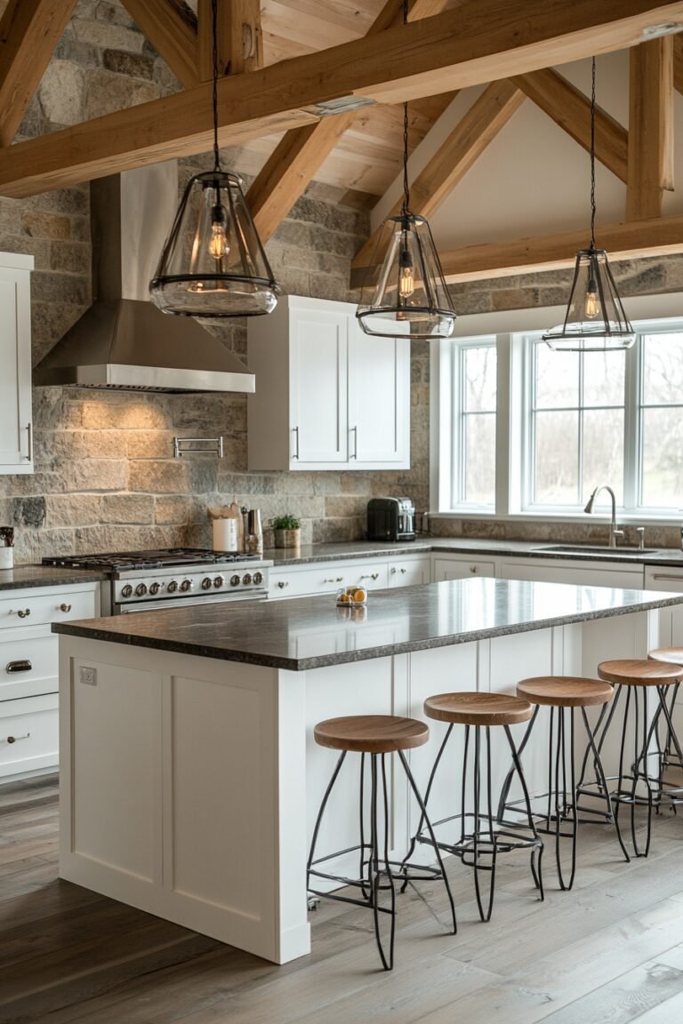 29 Vintage Modern Farmhouse Looks To Blend Rustic And Contemporary ...