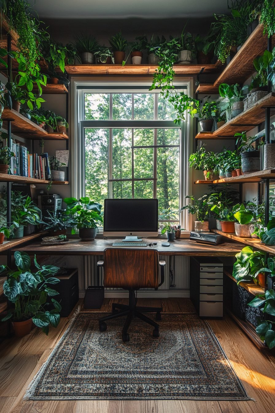 29 Small Cabin Office Ideas For Organizing Your Work Space In A Tiny ...