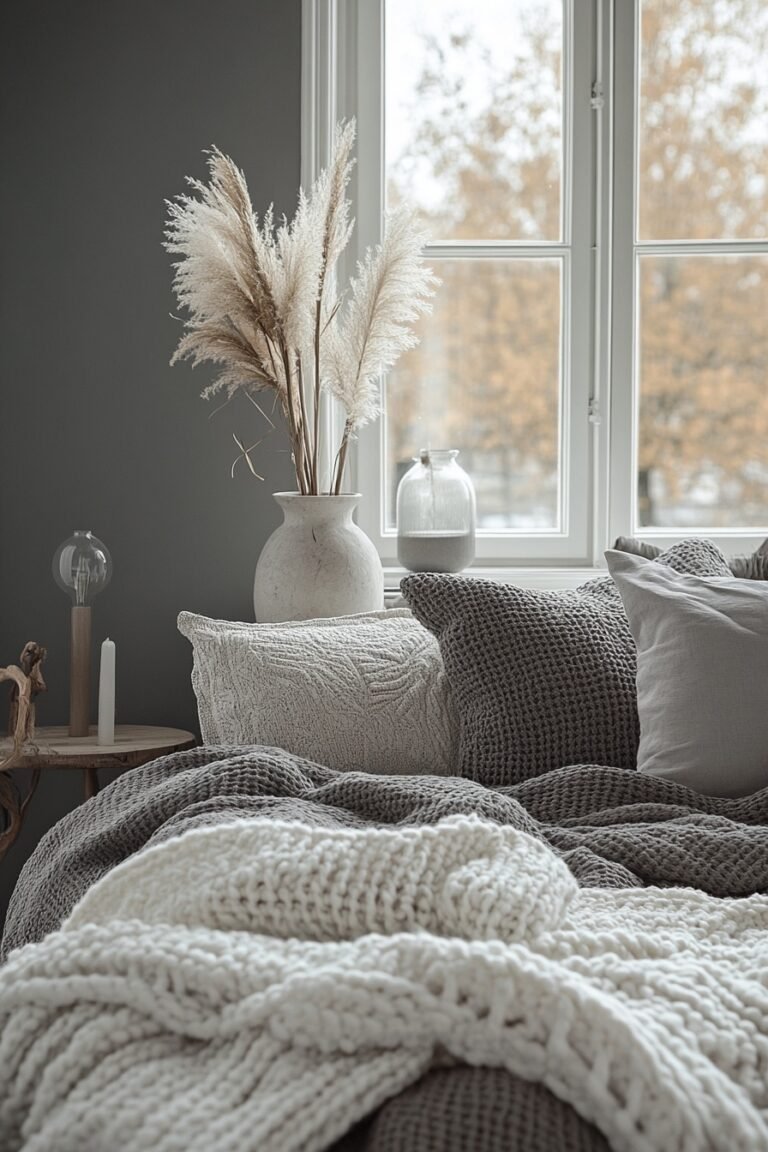 29 Gray Boho Bedroom Ideas To Make Your Space Feel Cozy And Inviting ...