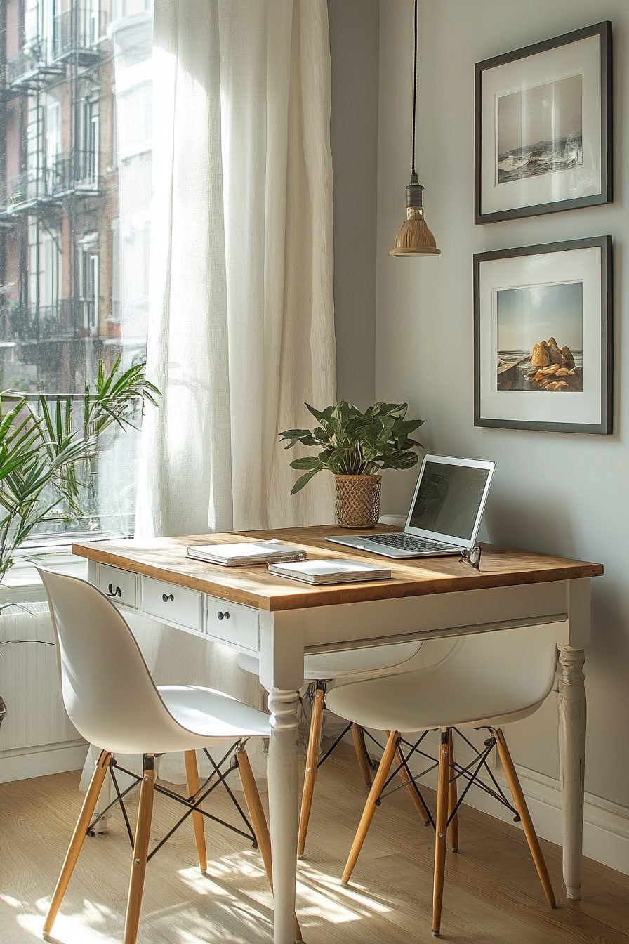 29 Tiny Apartment Home Office Ideas For A Functional Work-from-Home ...