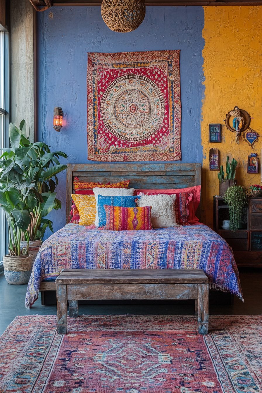 29 Colorful Boho Bedroom Ideas For A Vibrant And Cozy Space - Learn ...