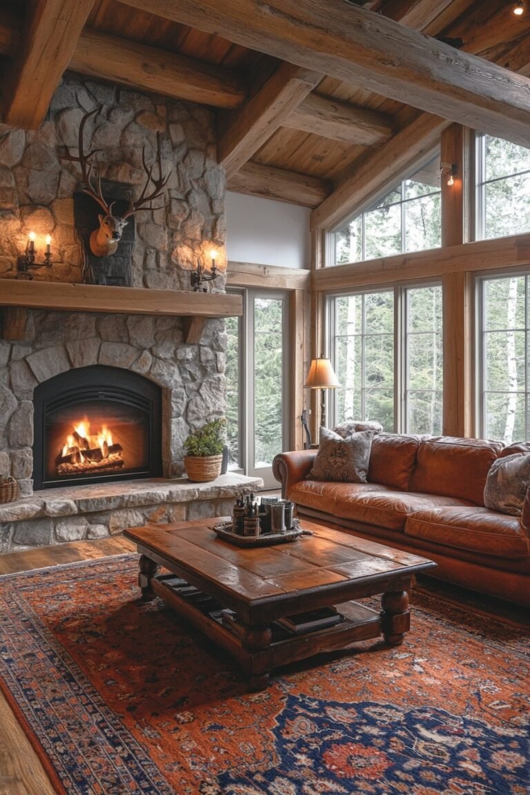 29 Cabin Decorating Ideas To Enhance Your Mountain Getaway - Learn ...