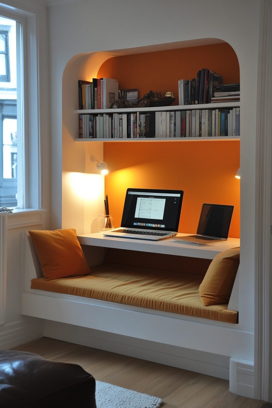 29 Tiny Apartment Home Office Ideas For A Functional Work-from-Home ...