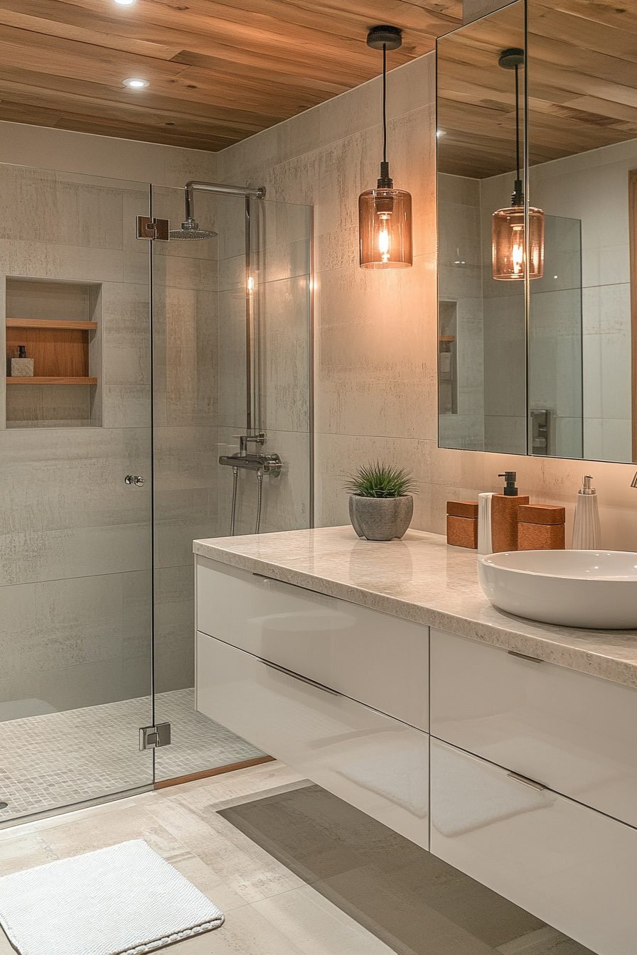 29 Small Cabin Bathroom Ideas For Designing A Functional Yet Beautiful ...