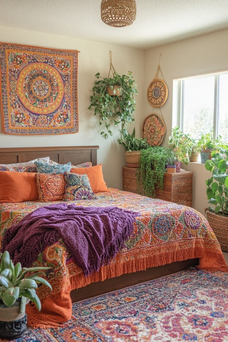 29 Eclectic Boho Bedroom Ideas To Bring Vibrant Style To Your Room ...