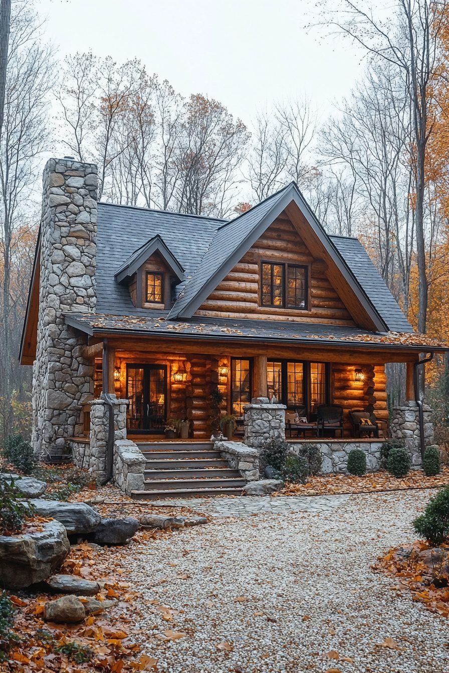 29 Small Cabin Exterior Ideas To Help Your Cabin Blend With Nature ...
