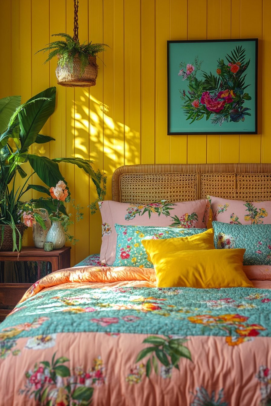 29 Yellow Boho Bedroom Ideas To Bring Bold And Beautiful Hues To Your ...