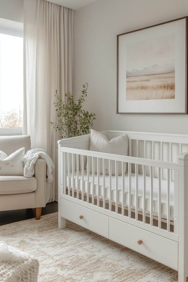 29 Tiny Apartment Nursery Ideas For Creating A Calm And Cozy ...