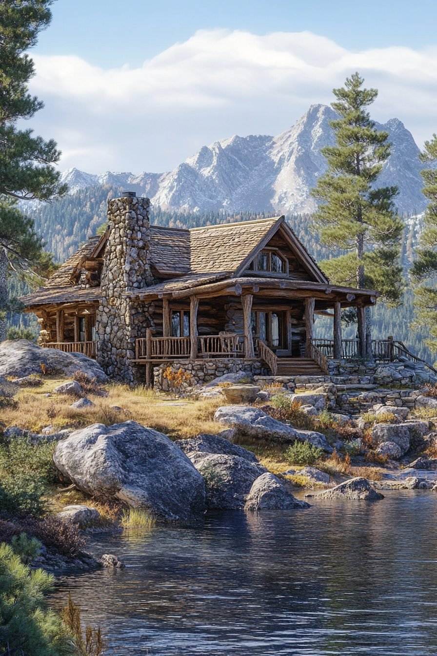 29 Small Cabin Exterior Ideas To Help Your Cabin Blend With Nature ...