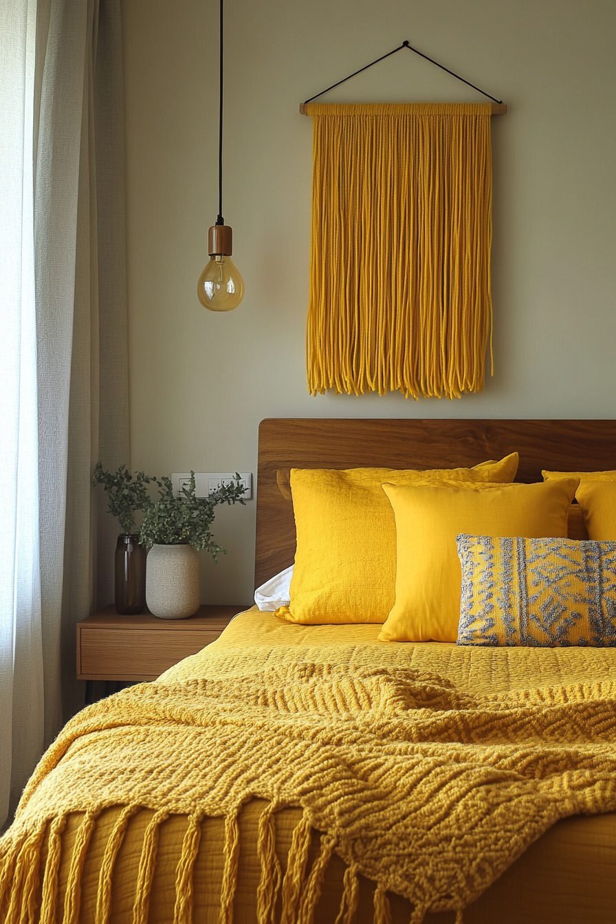 29 Yellow Boho Bedroom Ideas To Bring Bold And Beautiful Hues To Your ...