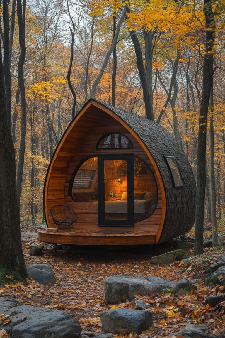 29 Small Cabin Exterior Ideas To Help Your Cabin Blend With Nature ...