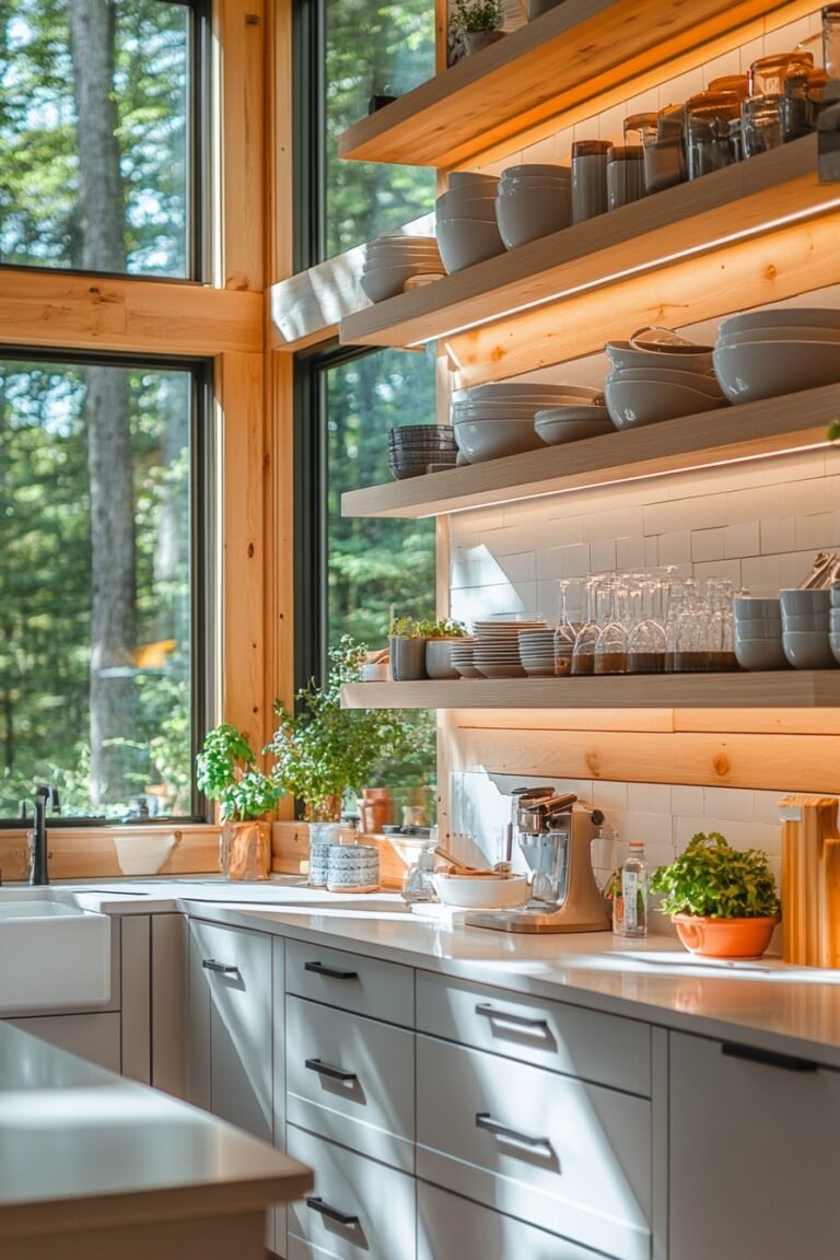 29 Small Cabin Kitchen Ideas For A Warm And Inviting Cooking Area ...