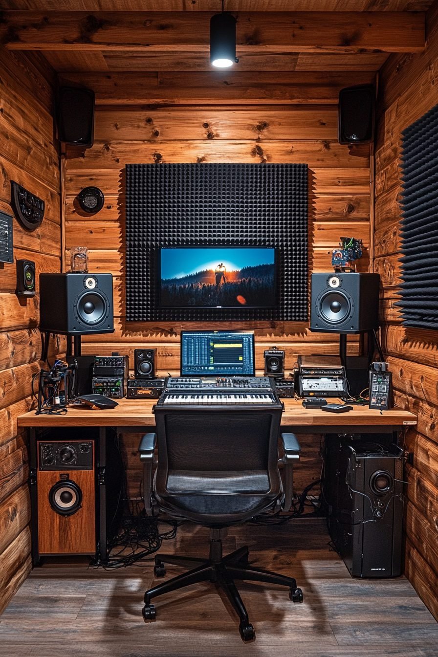 29 Small Cabin Office Ideas For Organizing Your Work Space In A Tiny ...