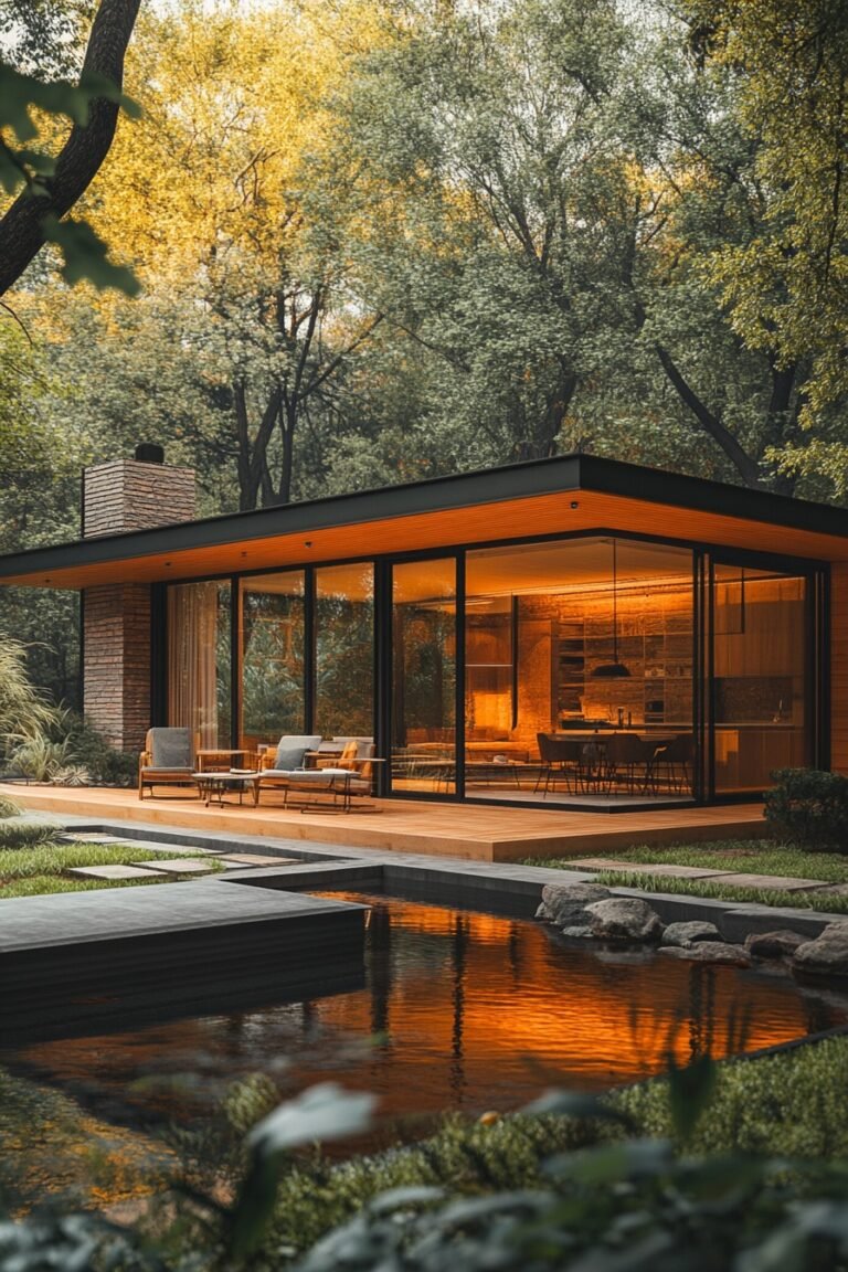 29 Small Cabin Exterior Ideas To Help Your Cabin Blend With Nature ...
