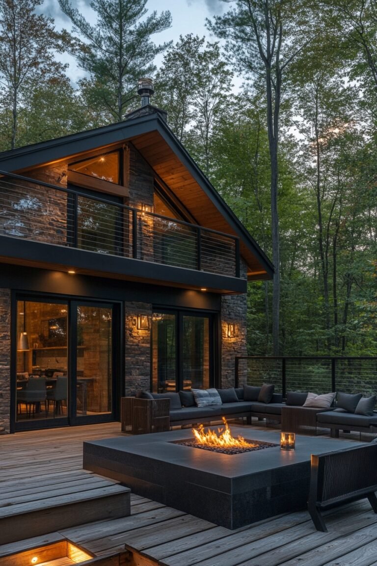 29 Modern Cabin Interior Design Ideas For A Relaxing And Inviting ...