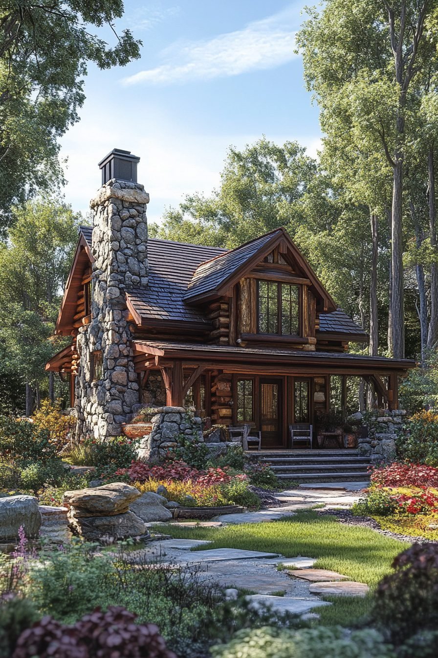 29 Small Cabin Exterior Ideas To Help Your Cabin Blend With Nature ...